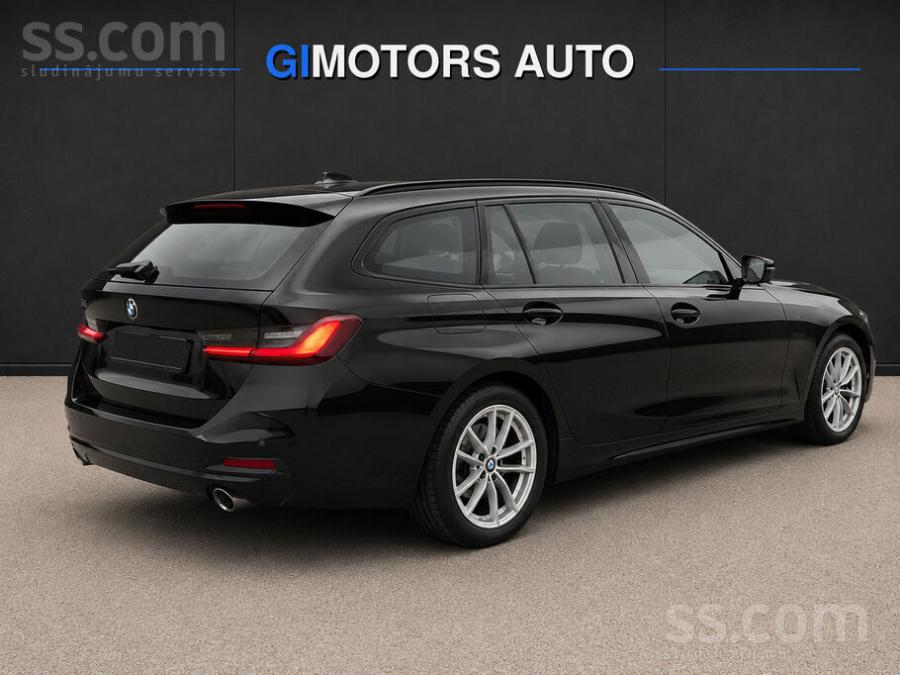 Black BMW 320 2023 in Riga, with an engine capacity of 2.00 L and mileage of 155 thousand km for 23900 €, photo 8 on AUTOMOTO.COM.LV