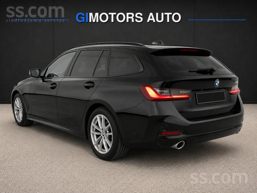 Black BMW 320 2023 in Riga, with an engine capacity of 2.00 L and mileage of 155 thousand km for 23900 €, photo 9 on AUTOMOTO.COM.LV