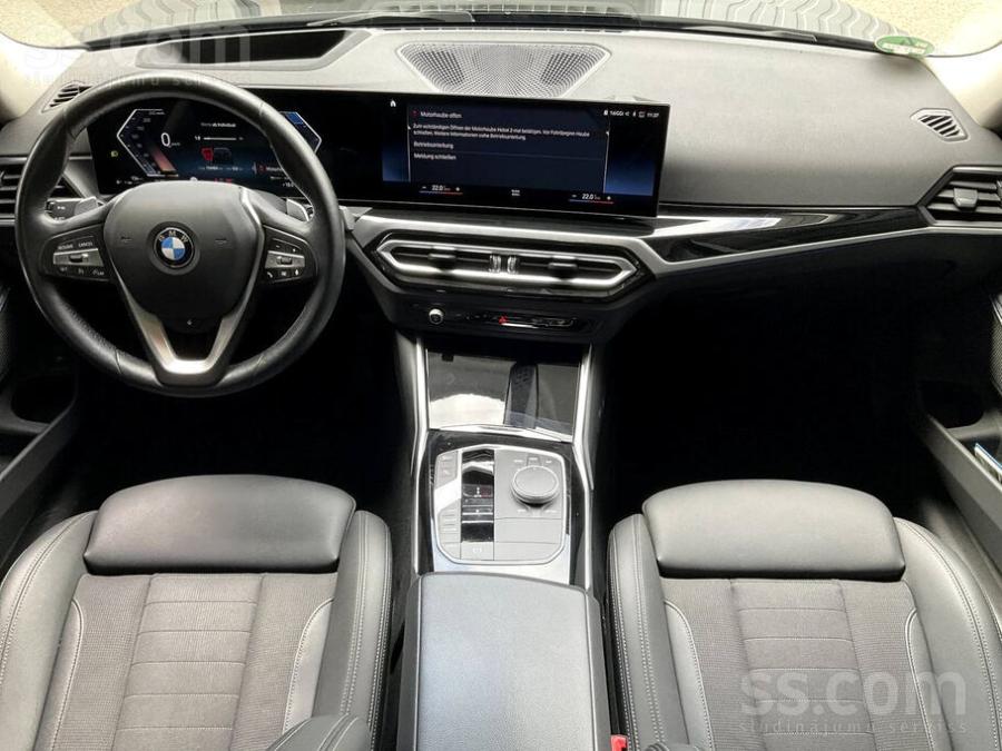 Black BMW 320 2023 in Riga, with an engine capacity of 2.00 L and mileage of 155 thousand km for 23900 €, photo 12 on AUTOMOTO.COM.LV