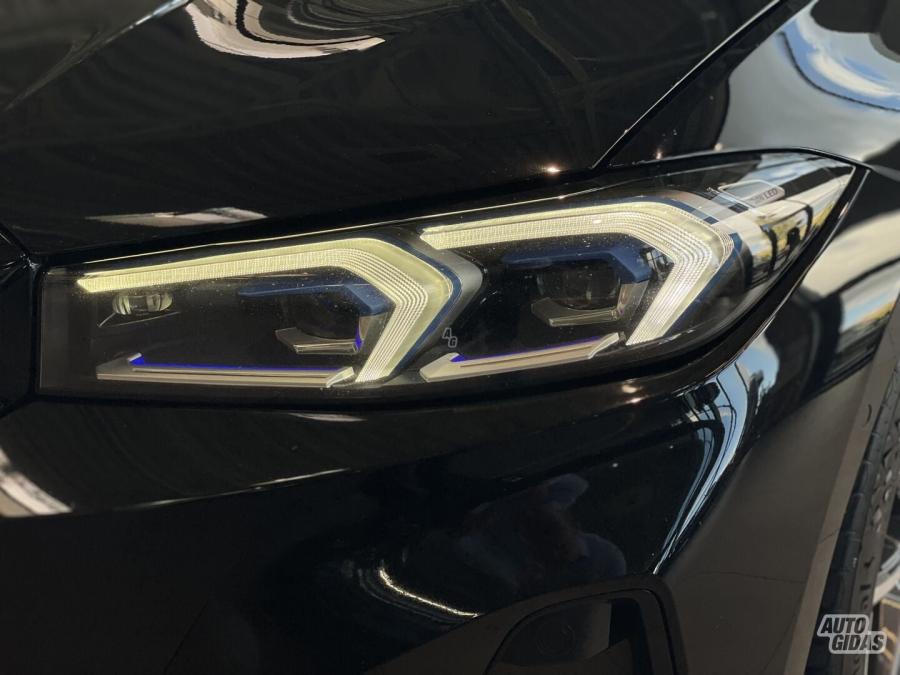 Black BMW 320 2023 in Klaipeda, with an engine capacity of 2.00 L and mileage of 154 thousand km for 29771 €, photo 8 on AUTOMOTO.COM.LV