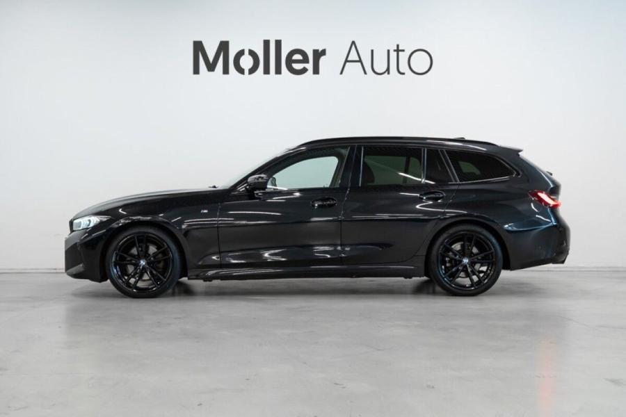 Black BMW 320 2024 in Vilnius, with an engine capacity of 2.00 L and mileage of 82 thousand km for 38400 €, photo 3 on AUTOMOTO.COM.LV