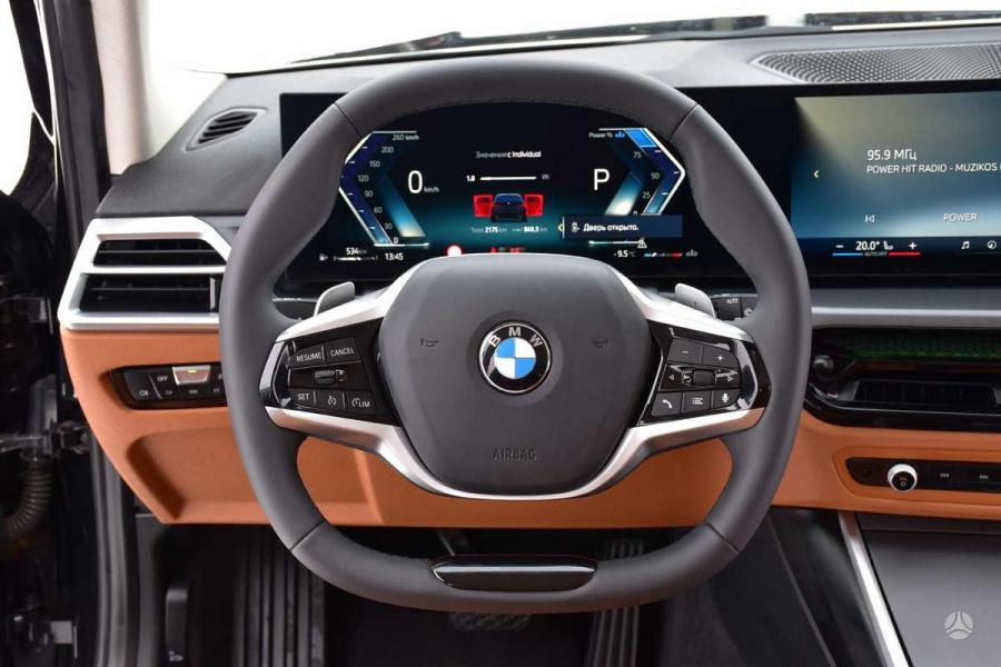 Melns BMW 320 2025 Viļņa, ar dzinēja tilpumu 2.00 L un nobraukumu 5 tūkst. km par 36250 €, foto 17 vietnē AUTOMOTO.COM.LV