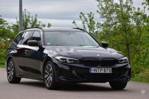 Black BMW 320 2025 in Vilnius, with an engine capacity of 2.00 L and mileage of 11 thousand km for 30700 €, photo 12 on AUTOMOTO.COM.LV