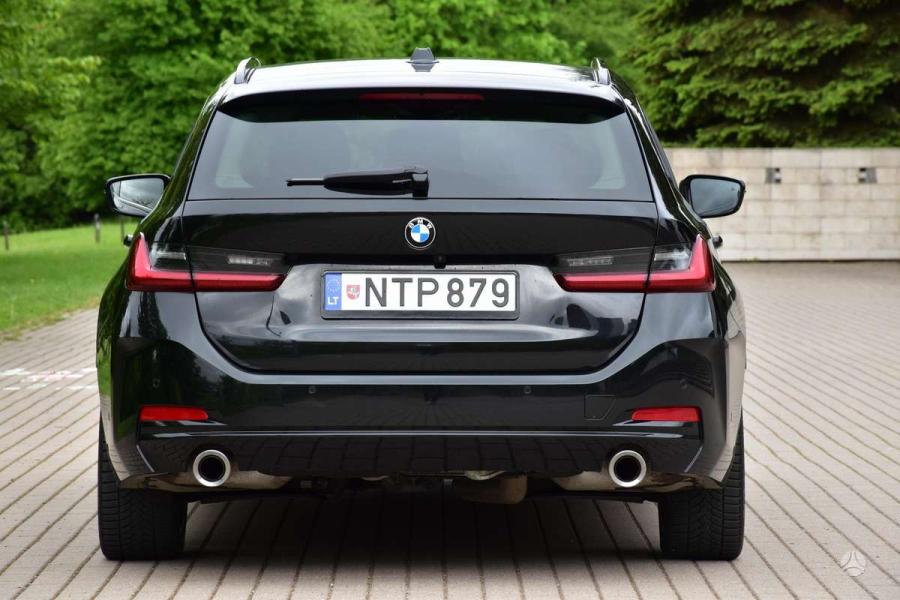 Black BMW 320 2025 in Vilnius, with an engine capacity of 2.00 L and mileage of 11 thousand km for 30700 €, photo 40 on AUTOMOTO.COM.LV