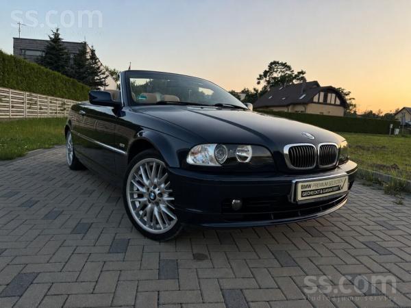 Blue BMW 320 2001 in Riga, with an engine capacity of 2.20 L and mileage of 224 thousand km for 4650 €, photo 1 on AUTOMOTO.COM.LV