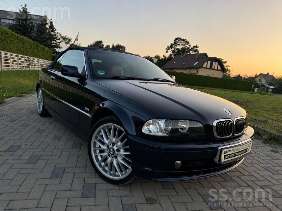 Blue BMW 320 2001 in Riga, with an engine capacity of 2.20 L and mileage of 224 thousand km for 4650 €, photo 3 on AUTOMOTO.COM.LV