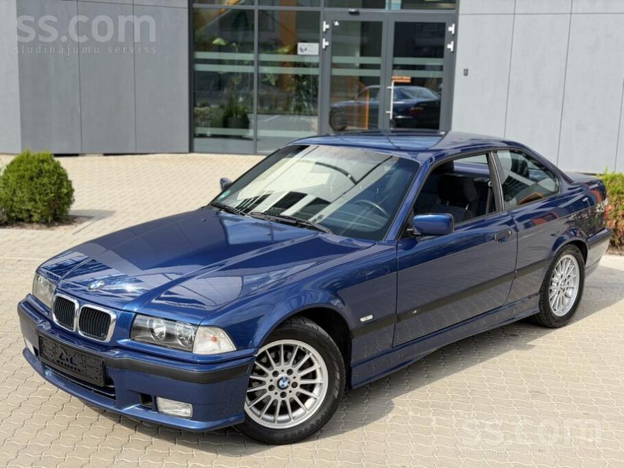 Blue BMW 320 1998 in Riga, with an engine capacity of 2.00 L and mileage of 347 thousand km for 5999 €, photo 1 on AUTOMOTO.COM.LV