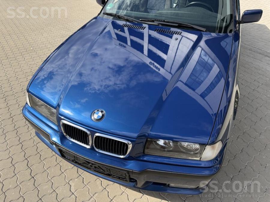 Blue BMW 320 1998 in Riga, with an engine capacity of 2.00 L and mileage of 347 thousand km for 5999 €, photo 5 on AUTOMOTO.COM.LV