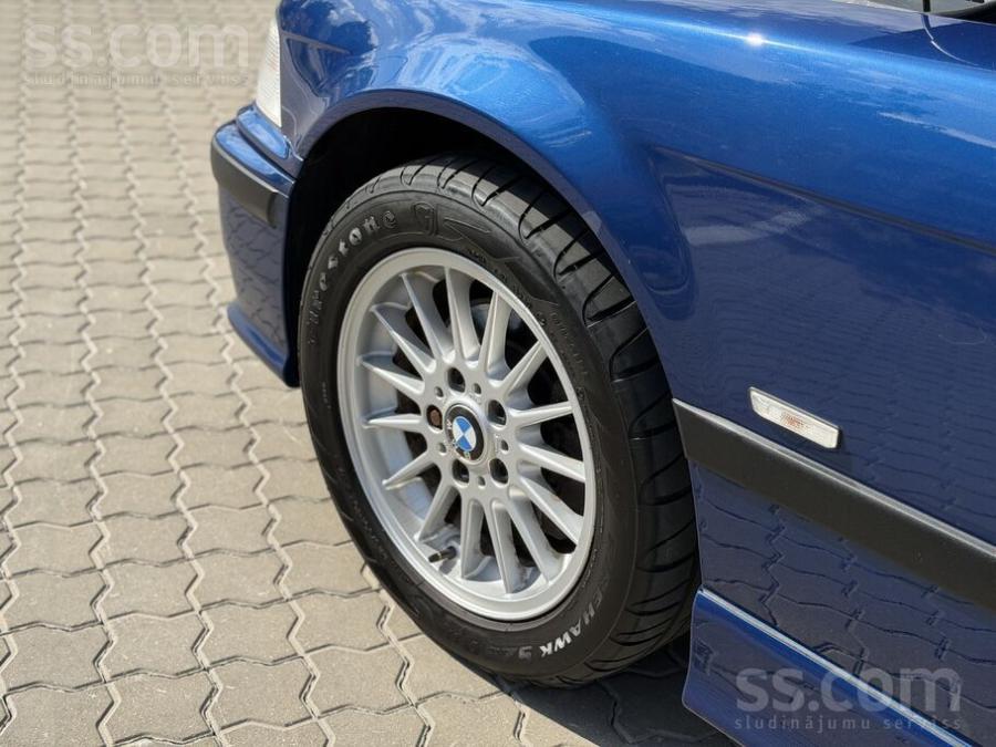 Blue BMW 320 1998 in Riga, with an engine capacity of 2.00 L and mileage of 347 thousand km for 5999 €, photo 10 on AUTOMOTO.COM.LV