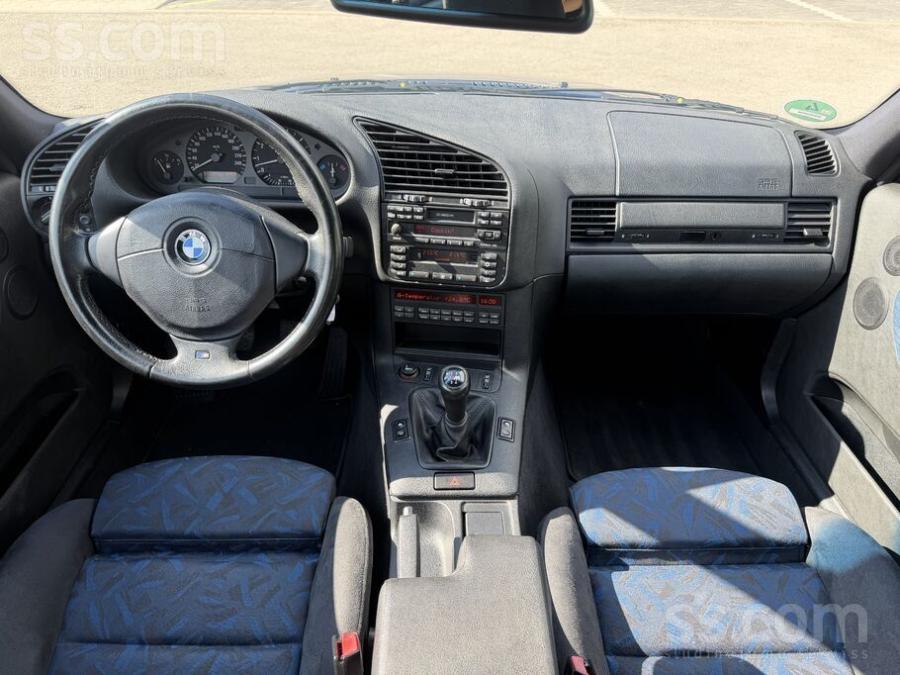 Blue BMW 320 1998 in Riga, with an engine capacity of 2.00 L and mileage of 347 thousand km for 5999 €, photo 11 on AUTOMOTO.COM.LV