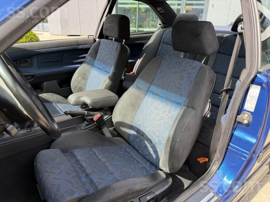 Blue BMW 320 1998 in Riga, with an engine capacity of 2.00 L and mileage of 347 thousand km for 5999 €, photo 13 on AUTOMOTO.COM.LV