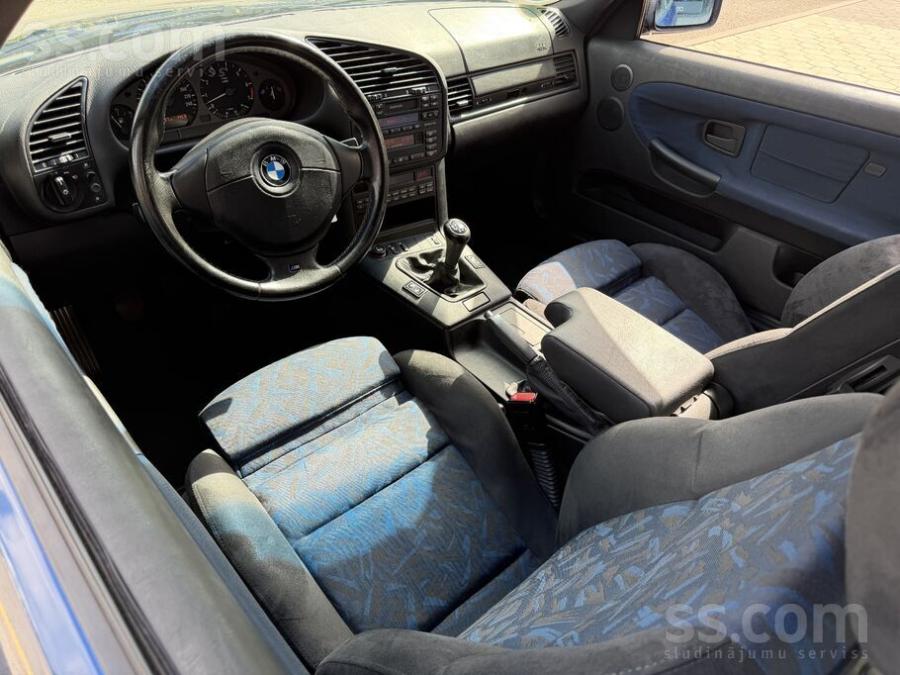 Blue BMW 320 1998 in Riga, with an engine capacity of 2.00 L and mileage of 347 thousand km for 5999 €, photo 15 on AUTOMOTO.COM.LV