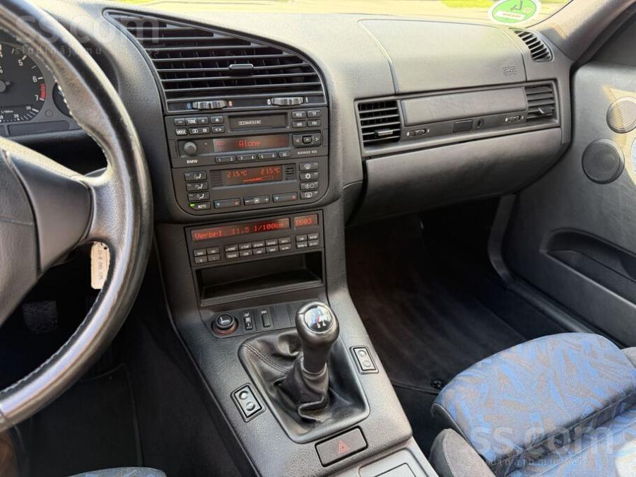 Blue BMW 320 1998 in Riga, with an engine capacity of 2.00 L and mileage of 347 thousand km for 5999 €, photo 16 on AUTOMOTO.COM.LV