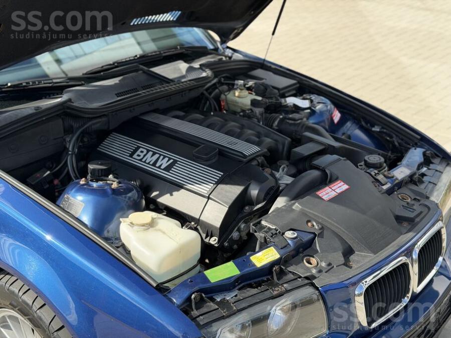 Blue BMW 320 1998 in Riga, with an engine capacity of 2.00 L and mileage of 347 thousand km for 5999 €, photo 22 on AUTOMOTO.COM.LV