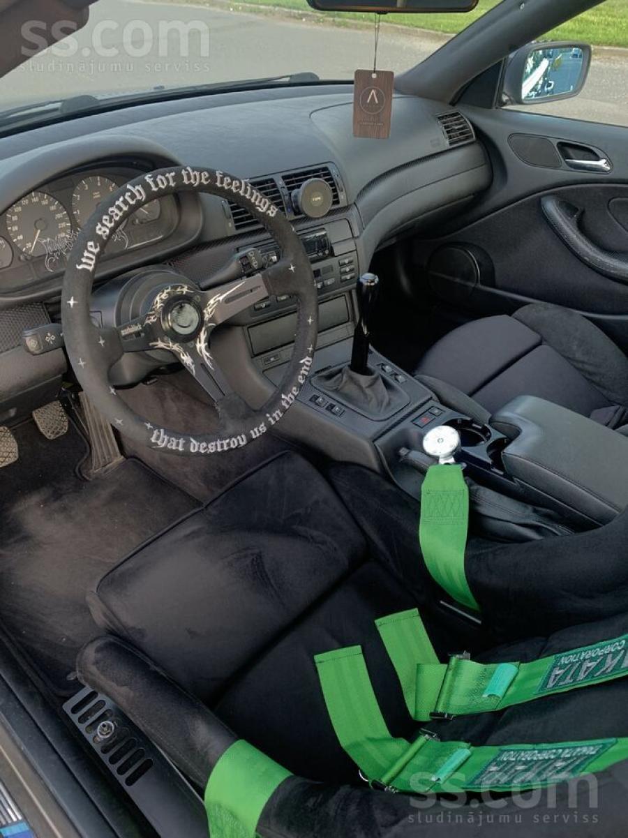 Zils BMW 320 2001 Rīga, ar dzinēja tilpumu 3.00 L un nobraukumu 300 tūkst. km par 6000 €, foto 14 vietnē AUTOMOTO.COM.LV