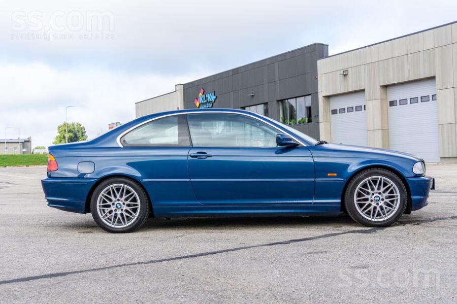 Blue BMW 320 2001 in Riga, with an engine capacity of 2.20 L and mileage of 204 thousand km for 7150 €, photo 5 on AUTOMOTO.COM.LV