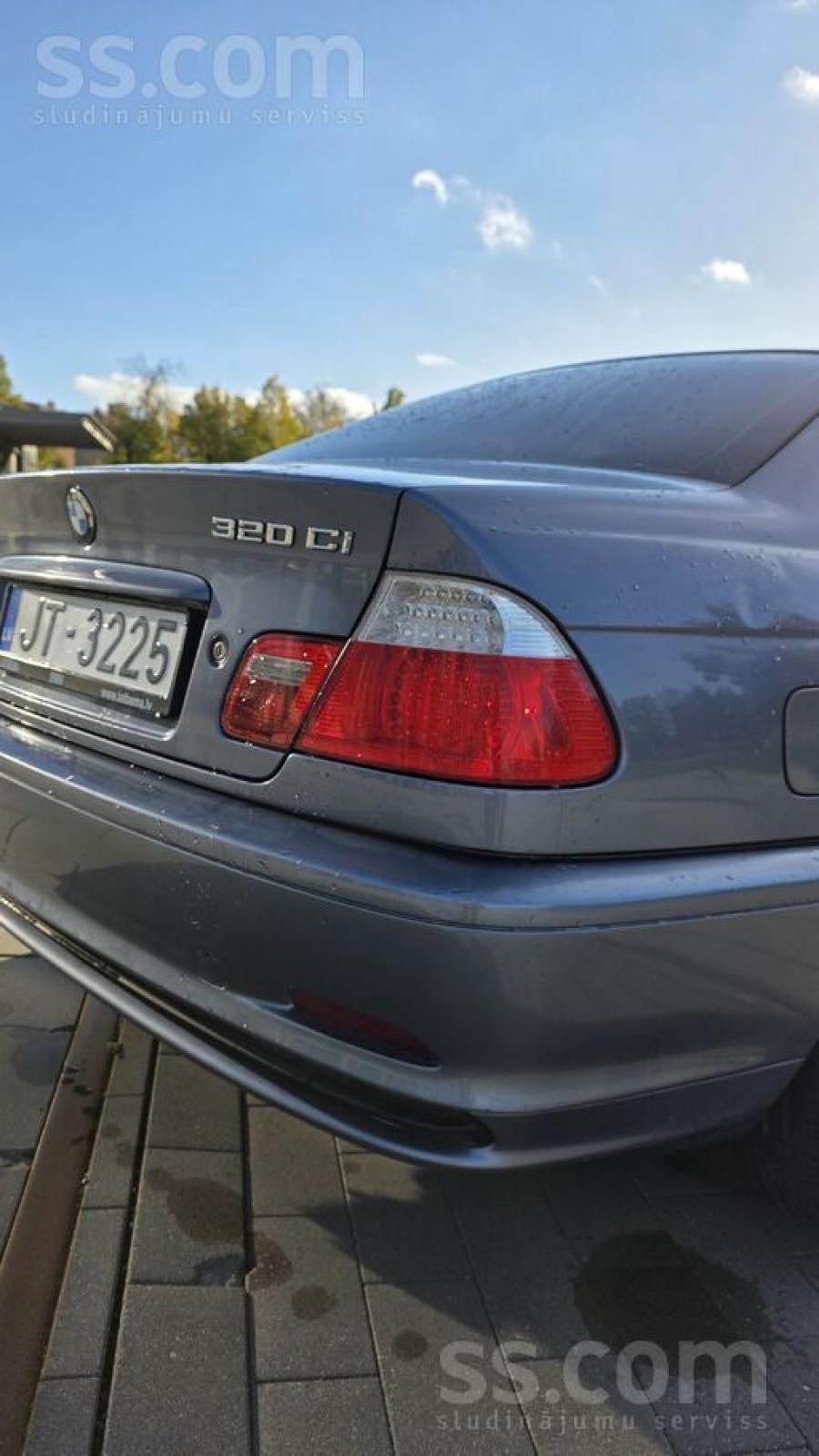 Blue BMW 320 2002 in Valmiera, with an engine capacity of 2.20 L and mileage of 300 thousand km for 3500 €, photo 4 on AUTOMOTO.COM.LV