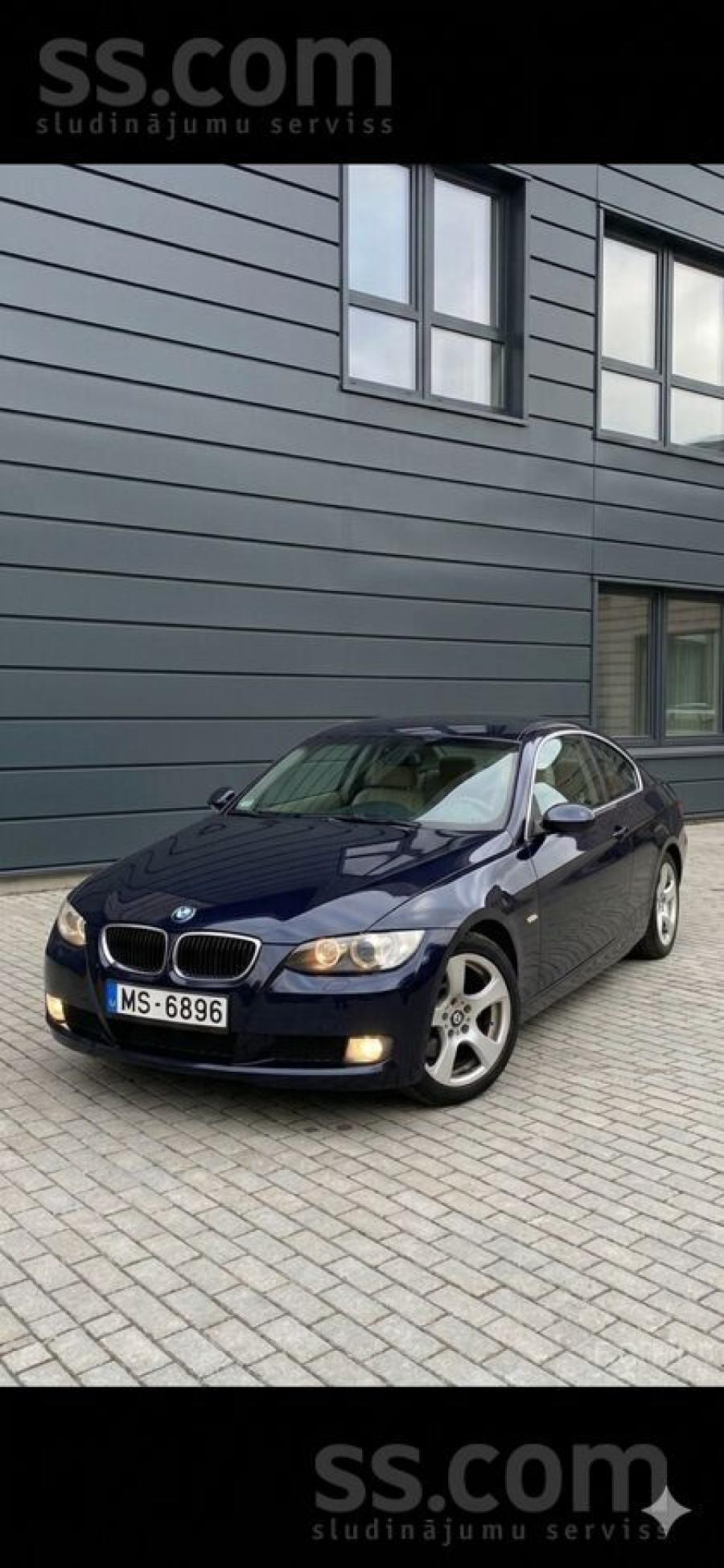 Blue BMW 320 2007 in Jelgava, with an engine capacity of 2.00 L and mileage of 174 thousand km for 5500 €, photo 1 on AUTOMOTO.COM.LV