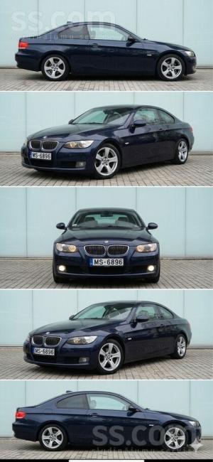 Blue BMW 320 2007 in Jelgava, with an engine capacity of 2.00 L and mileage of 174 thousand km for 5500 €, photo 3 on AUTOMOTO.COM.LV