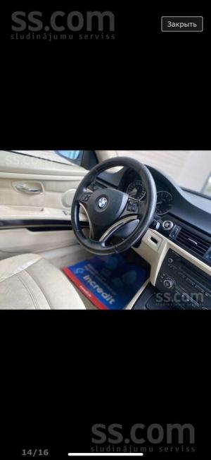 Blue BMW 320 2007 in Jelgava, with an engine capacity of 2.00 L and mileage of 174 thousand km for 5500 €, photo 6 on AUTOMOTO.COM.LV