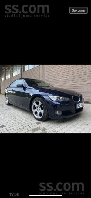 Blue BMW 320 2007 in Jelgava, with an engine capacity of 2.00 L and mileage of 174 thousand km for 5500 €, photo 13 on AUTOMOTO.COM.LV