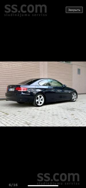 Blue BMW 320 2007 in Jelgava, with an engine capacity of 2.00 L and mileage of 174 thousand km for 5500 €, photo 14 on AUTOMOTO.COM.LV