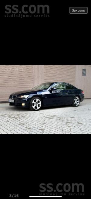 Blue BMW 320 2007 in Jelgava, with an engine capacity of 2.00 L and mileage of 174 thousand km for 5500 €, photo 17 on AUTOMOTO.COM.LV