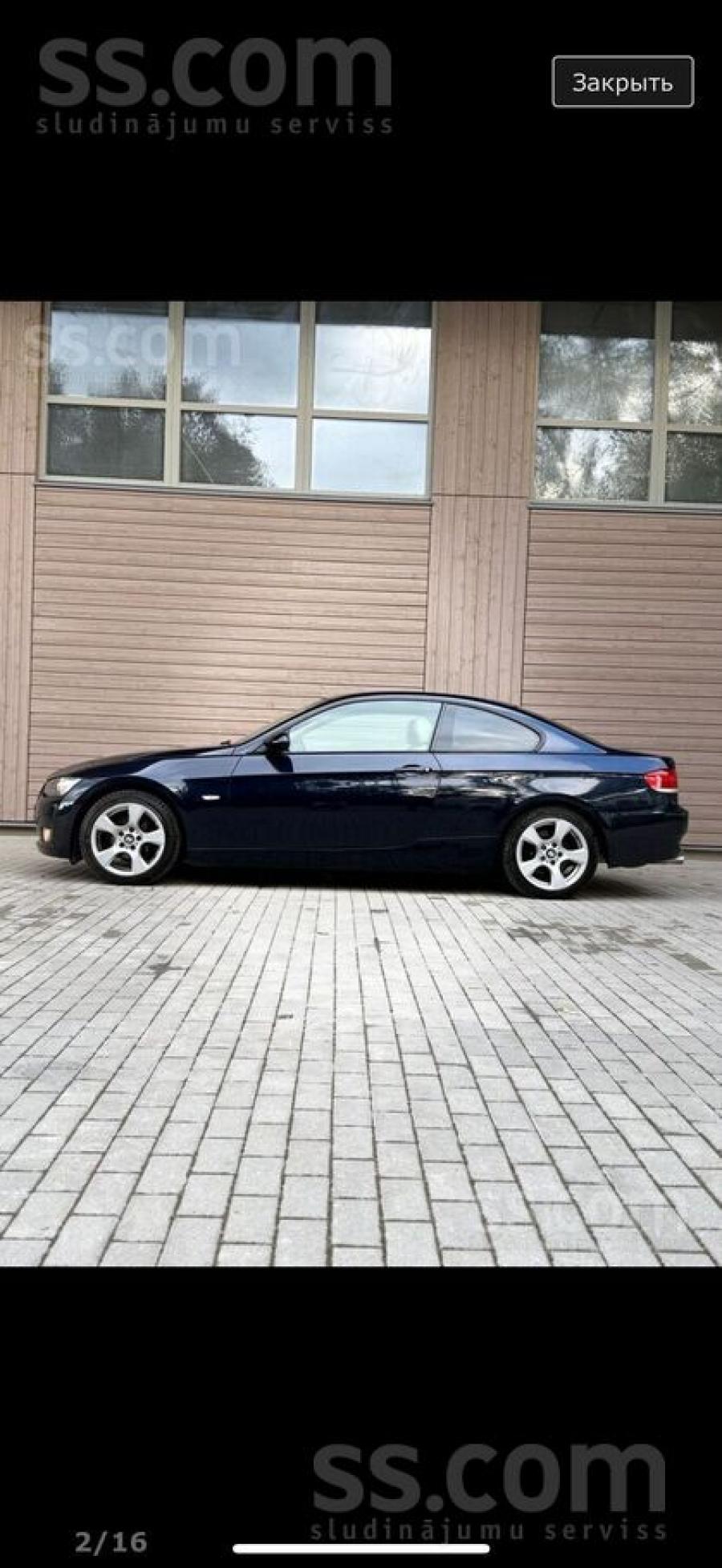 Blue BMW 320 2007 in Jelgava, with an engine capacity of 2.00 L and mileage of 174 thousand km for 5500 €, photo 18 on AUTOMOTO.COM.LV