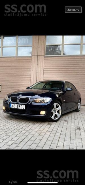 Blue BMW 320 2007 in Jelgava, with an engine capacity of 2.00 L and mileage of 174 thousand km for 5500 €, photo 19 on AUTOMOTO.COM.LV