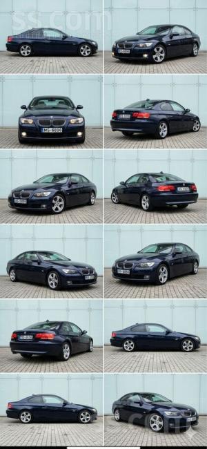 Blue BMW 320 2007 in Jelgava, with an engine capacity of 2.00 L and mileage of 174 thousand km for 5500 €, photo 20 on AUTOMOTO.COM.LV