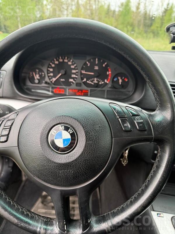 Blue BMW 320 2001 in Ogre, with an engine capacity of 2.00 L and mileage of 458 thousand km for 1800 €, photo 9 on AUTOMOTO.COM.LV