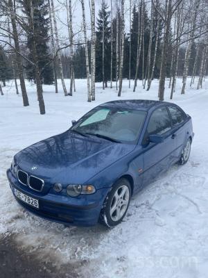 Blue BMW 320 2002 in Bauska, with an engine capacity of 2.00 L and mileage of 325 thousand km for 1900 €, photo  on AUTOMOTO.COM.LV