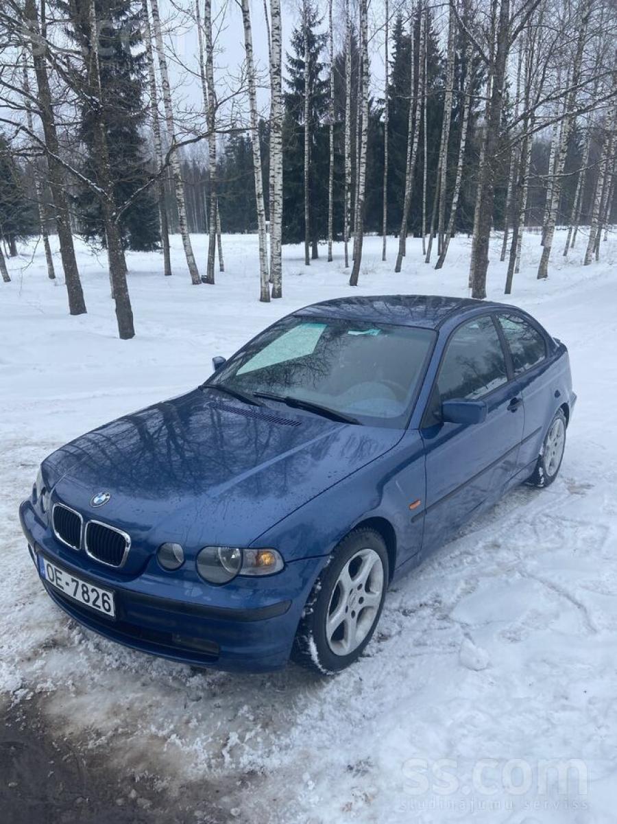 Синий БМВ 320 2002 в Бауска, объемом двигателя 2.00 л и пробегом 325 тыс. км за 1900 €, фото 1 на AUTOMOTO.COM.LV