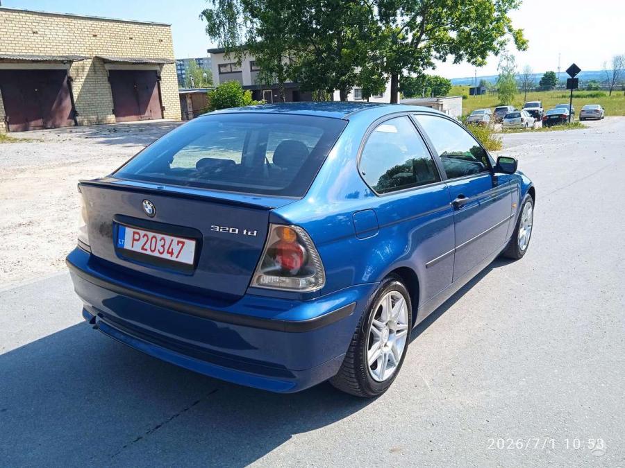 Синий БМВ 320 2002 в Алитус, объемом двигателя 2.00 л и пробегом 264 тыс. км за 2399 €, фото 5 на AUTOMOTO.COM.LV