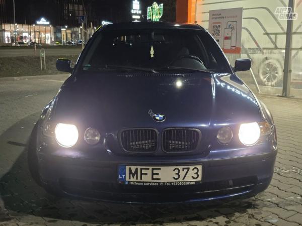 Blue BMW 320 2003 in Vilnius, with an engine capacity of 2.00 L and mileage of 369 thousand km for 1450 €, photo 7 on AUTOMOTO.COM.LV