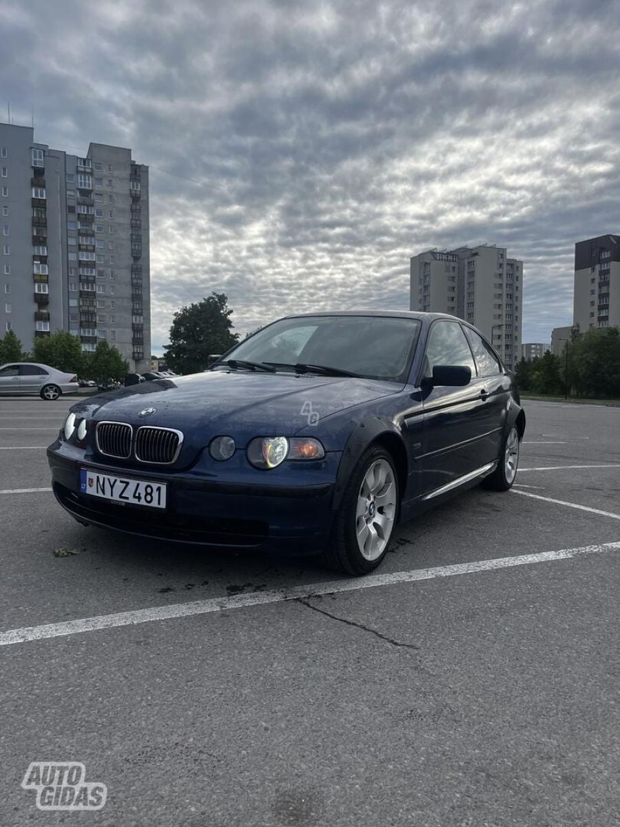 Blue BMW 320 2003 in Kaunas, with an engine capacity of 2.00 L and mileage of 420 thousand km for 1500 €, photo 1 on AUTOMOTO.COM.LV