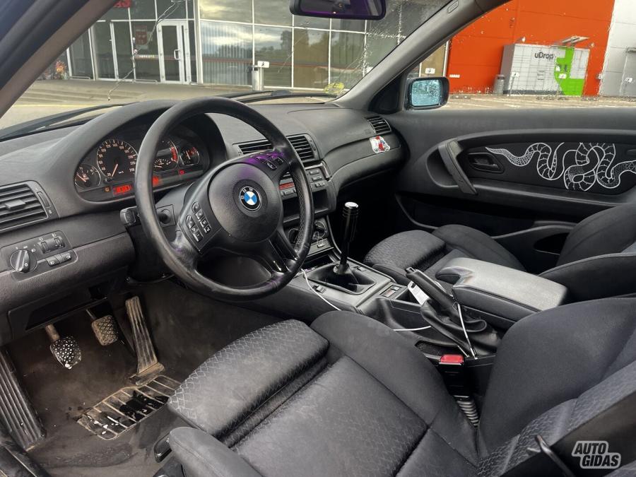 Blue BMW 320 2003 in Kaunas, with an engine capacity of 2.00 L and mileage of 420 thousand km for 1500 €, photo 6 on AUTOMOTO.COM.LV