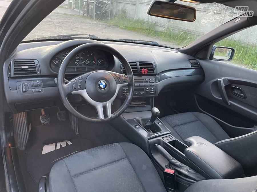 Blue BMW 320 2003 in Jonava, with an engine capacity of 2.00 L and mileage of 245 thousand km for 1600 €, photo 10 on AUTOMOTO.COM.LV