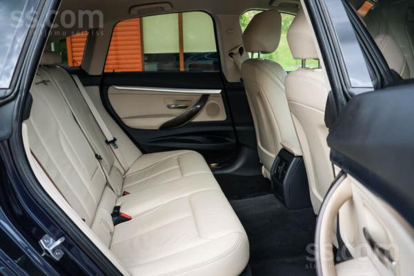 Blue BMW 320 2014 in Tukums, with an engine capacity of 2.00 L and mileage of 244 thousand km for 9990 €, photo 9 on AUTOMOTO.COM.LV