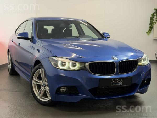 Blue BMW 320 2017 in Riga, with an engine capacity of 2.00 L and mileage of 238 thousand km for 15990 €, photo 2 on AUTOMOTO.COM.LV