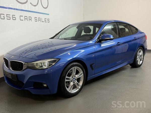Blue BMW 320 2017 in Riga, with an engine capacity of 2.00 L and mileage of 238 thousand km for 15990 €, photo 3 on AUTOMOTO.COM.LV