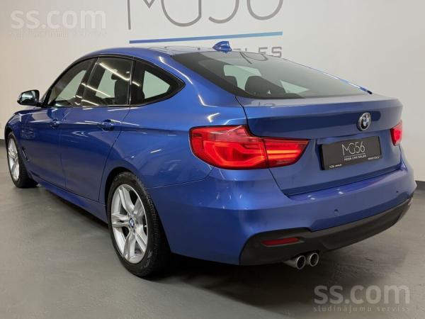 Blue BMW 320 2017 in Riga, with an engine capacity of 2.00 L and mileage of 238 thousand km for 15990 €, photo 5 on AUTOMOTO.COM.LV