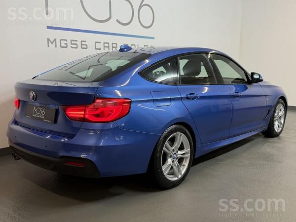 Blue BMW 320 2017 in Riga, with an engine capacity of 2.00 L and mileage of 238 thousand km for 15990 €, photo 6 on AUTOMOTO.COM.LV