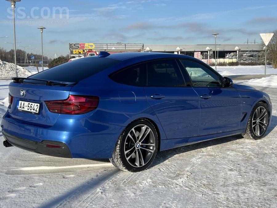 Blue BMW 320 2018 in Riga, with an engine capacity of 2.00 L and mileage of 222 thousand km for 20500 €, photo 10 on AUTOMOTO.COM.LV
