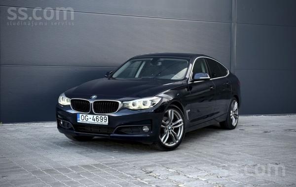 Blue BMW 320 2018 in Riga, with an engine capacity of 2.00 L and mileage of 225 thousand km for 14650 €, photo 1 on AUTOMOTO.COM.LV