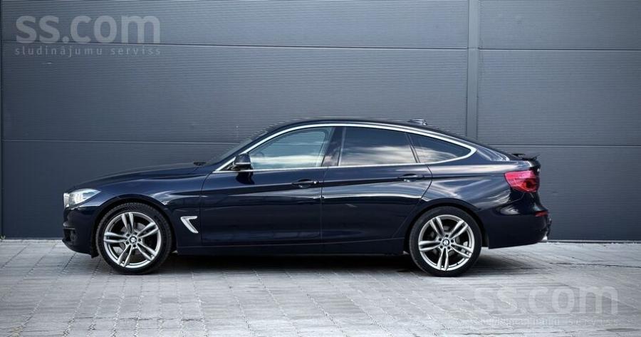 Blue BMW 320 2018 in Riga, with an engine capacity of 2.00 L and mileage of 225 thousand km for 14650 €, photo 3 on AUTOMOTO.COM.LV