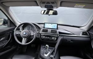 Blue BMW 320 2018 in Riga, with an engine capacity of 2.00 L and mileage of 227 thousand km for 14650 €, photo 9 on AUTOMOTO.COM.LV