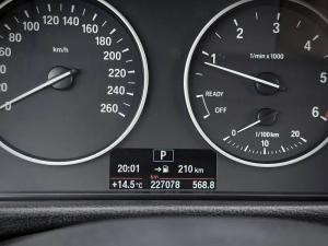 Blue BMW 320 2018 in Riga, with an engine capacity of 2.00 L and mileage of 227 thousand km for 14650 €, photo 15 on AUTOMOTO.COM.LV