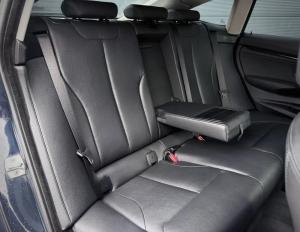 Blue BMW 320 2018 in Riga, with an engine capacity of 2.00 L and mileage of 227 thousand km for 14650 €, photo 24 on AUTOMOTO.COM.LV