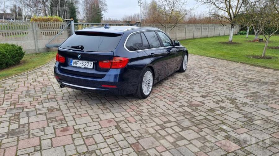 Blue BMW 320 2014 in Jelgava, with an engine capacity of 2.00 L and mileage of 245 thousand km for 9550 €, photo 4 on AUTOMOTO.COM.LV